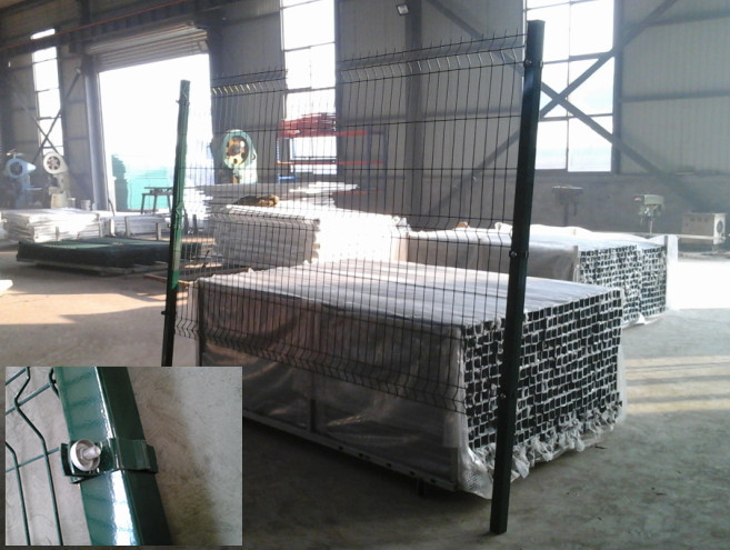 싼 용접한 철망사는 담/높은 보안 담 패널/정원 담 철사 검술을 구부렸습니다