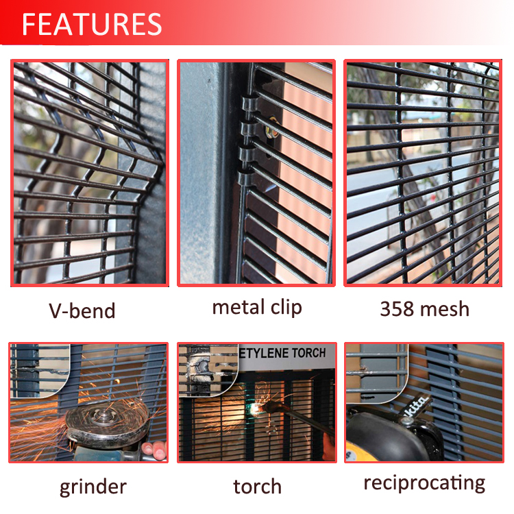 recinto della prigione 358 di salita del fornitore della porcellana anti/recinto recinto/358 di alta sicurezza