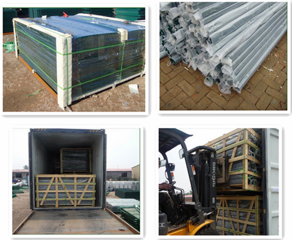 I pannelli commerciali del recinto di alta sicurezza di assicurazione, PVC hanno ricoperto il clearvu nessun recinto di salita