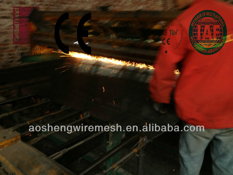 Seguridad horizontal Serried CLEARVU del alambre de la alta seguridad que cerca 76.20m m x 12.70m m