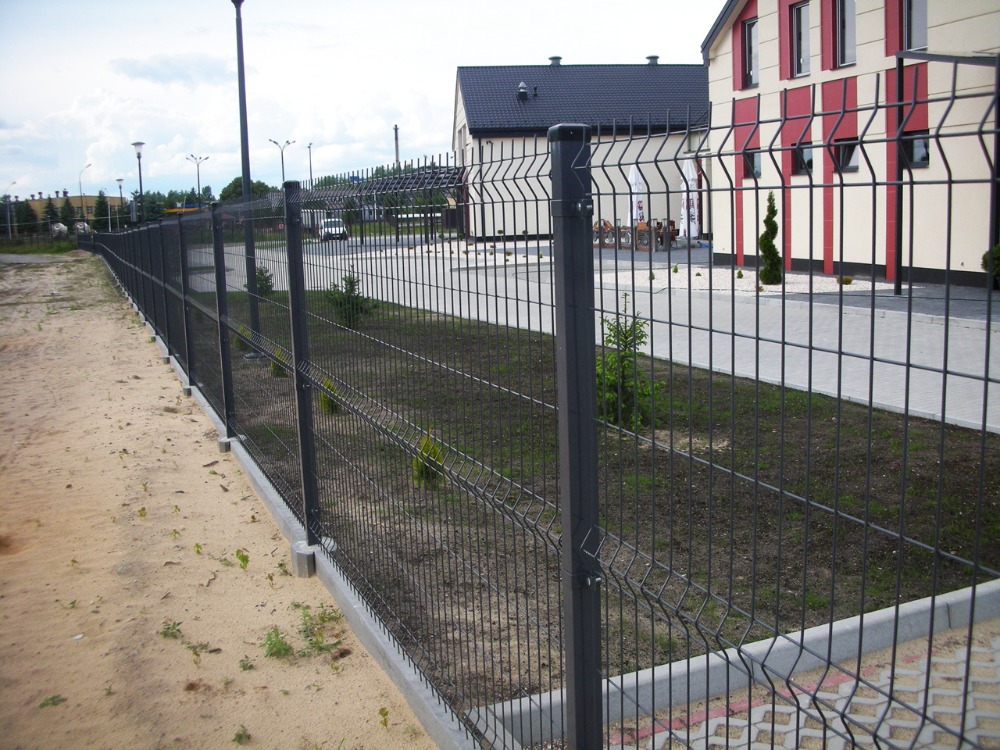 Valla de seguridad soldada con autógena galvanizada y PVC cubierta de Nylofor 3D de la cerca de la malla de alambre