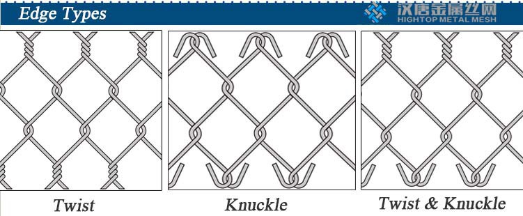 Cerca provisória do elo de corrente da construção da venda quente de China, arame farpado da parte superior da cerca do elo de corrente