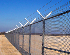 air port chain link fence
