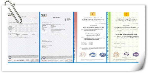 facrication su ordinazione del recinto di recinzione hurrican del collegamento a catena