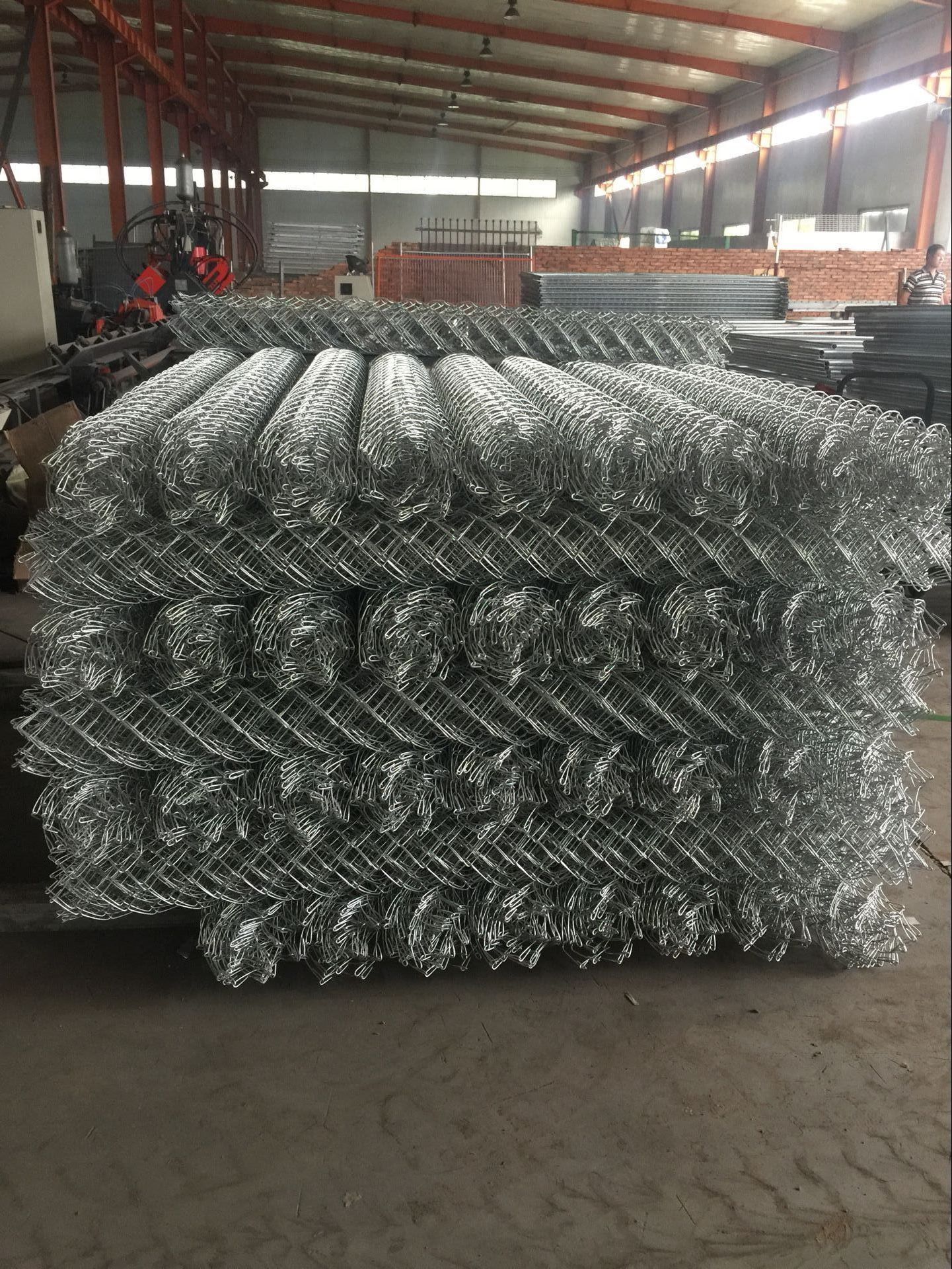 recinzione temporanea galvanizzata del cantiere della immersione calda di 6x10ft