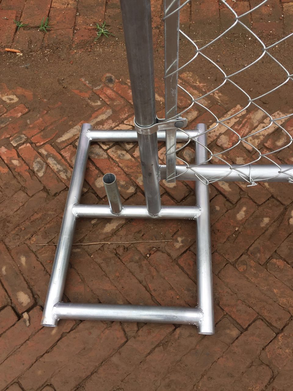 recinzione temporanea galvanizzata del cantiere della immersione calda di 6x10ft