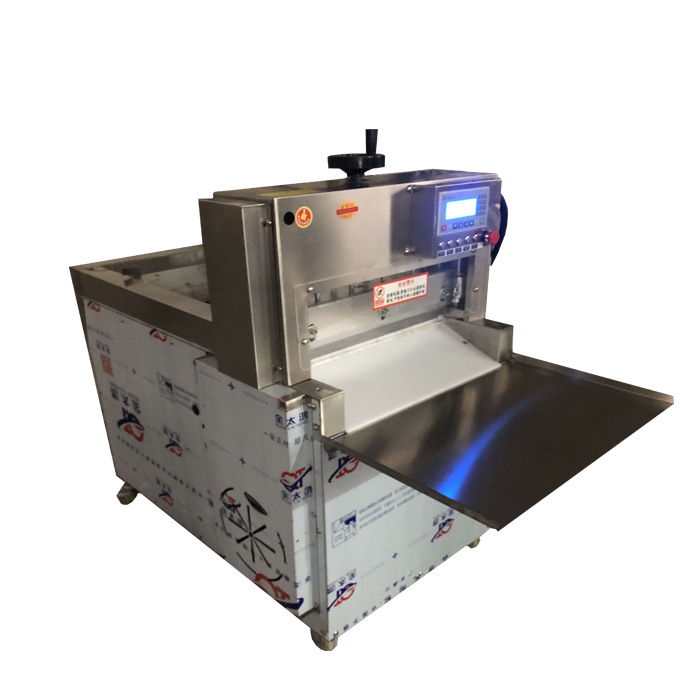 Het bevroren Rundvleesbroodje snijdt Snijmachine Gekoeld Schaap snijdt Hakkende de Verwerkingsmachine van het Mechanismevlees