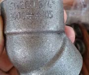 150# a 1/8 pollici gomito infilato 45 gradi