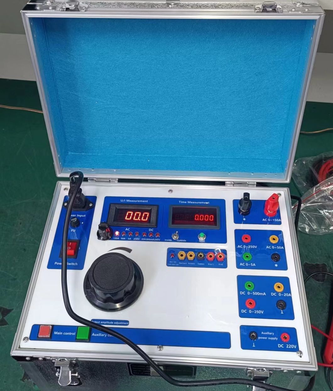 Transformer Manually Single Phase Relay Protection Calibration