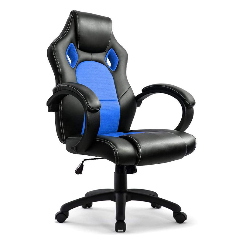 Wholesale popular design comfortable red racing office chair with wheels