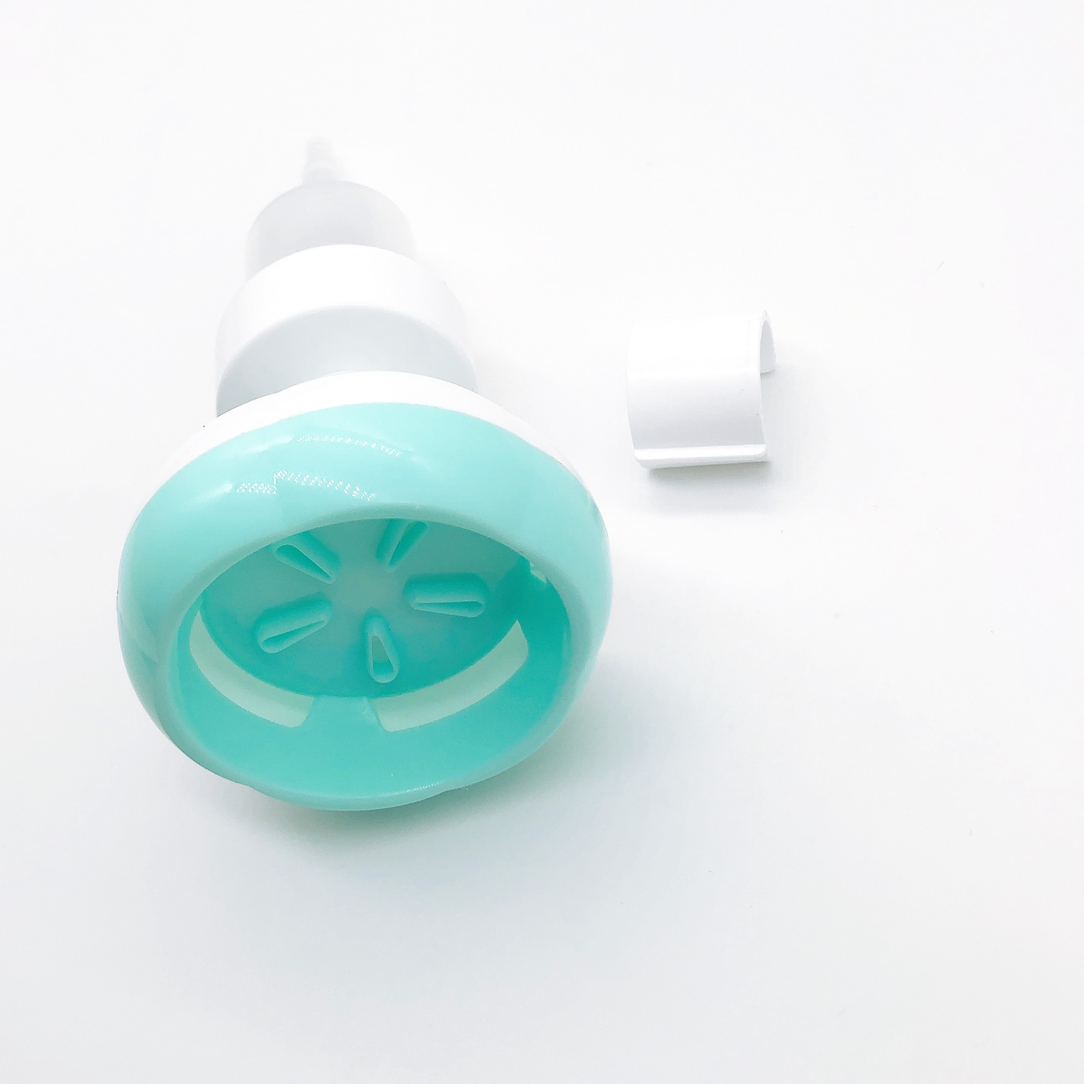 pompe 43mm de distributeur de mousse de forme de fleur de savon liquide pour la bouteille de l'animal familier 250ml