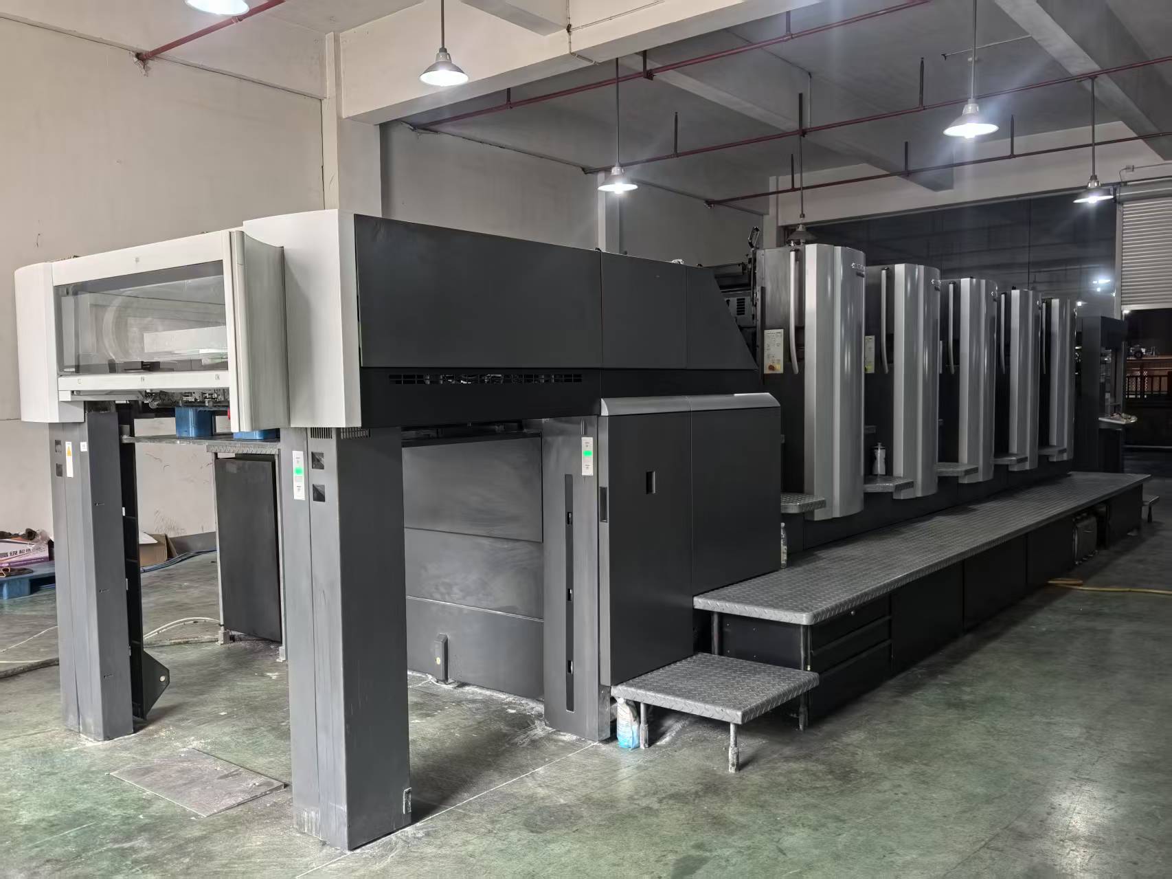 Heidelberg CX102-5 printing mechanism