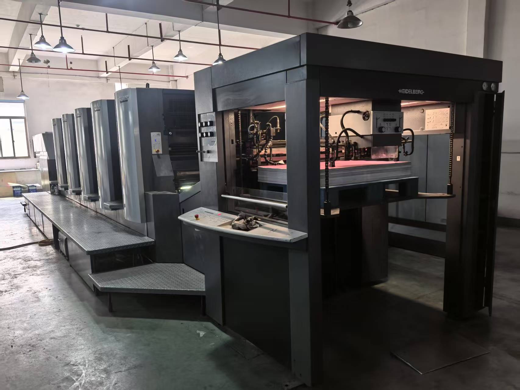 Heidelberg CX102-5 Offset Printing Machine side view