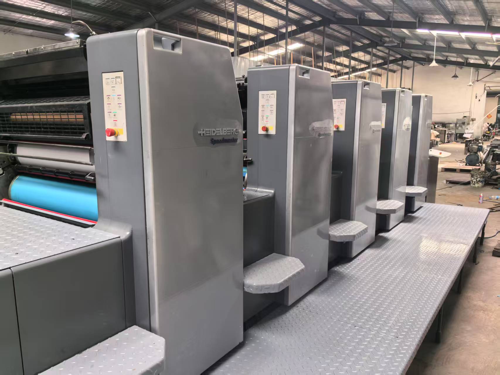 Heidelberg SM74-5 control panel detail