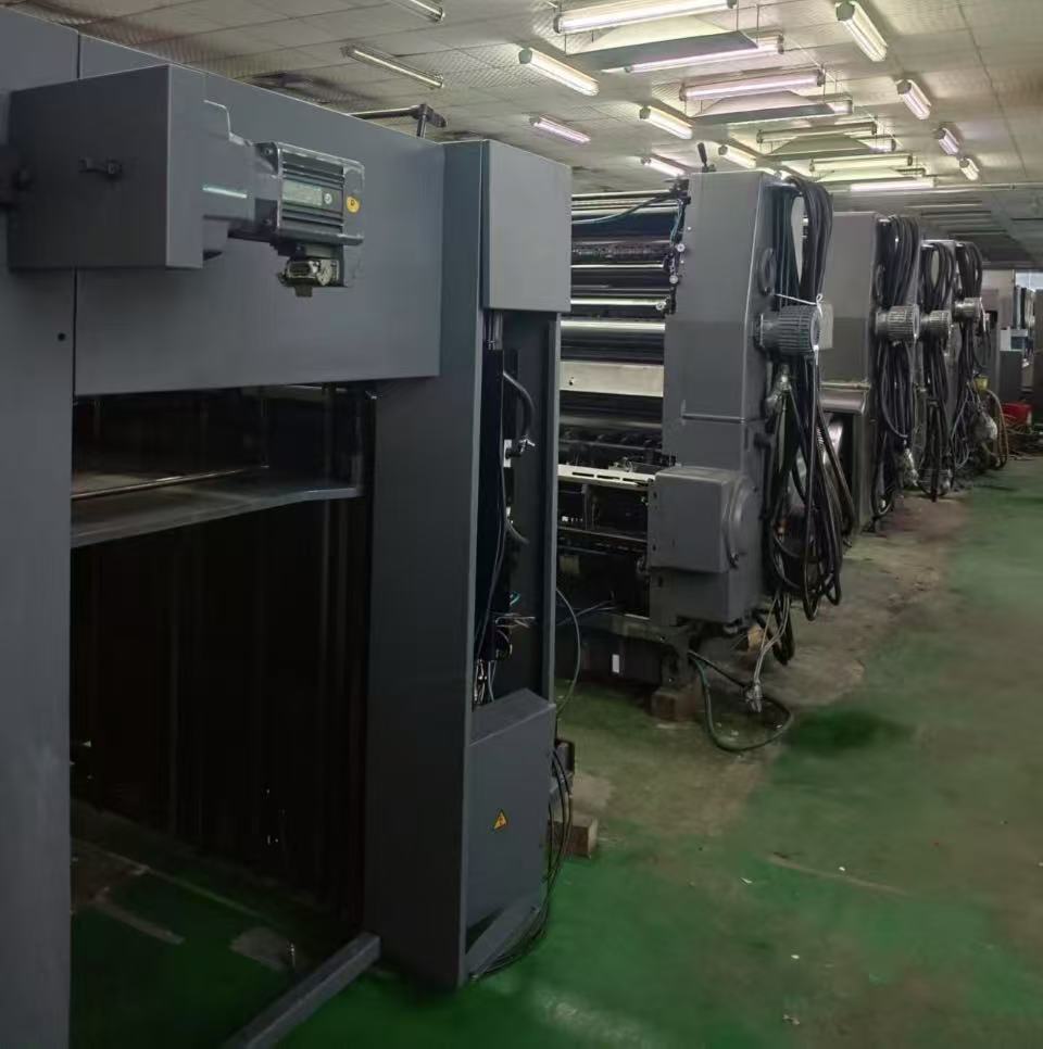 Heidelberg SM102-4P control panel detail