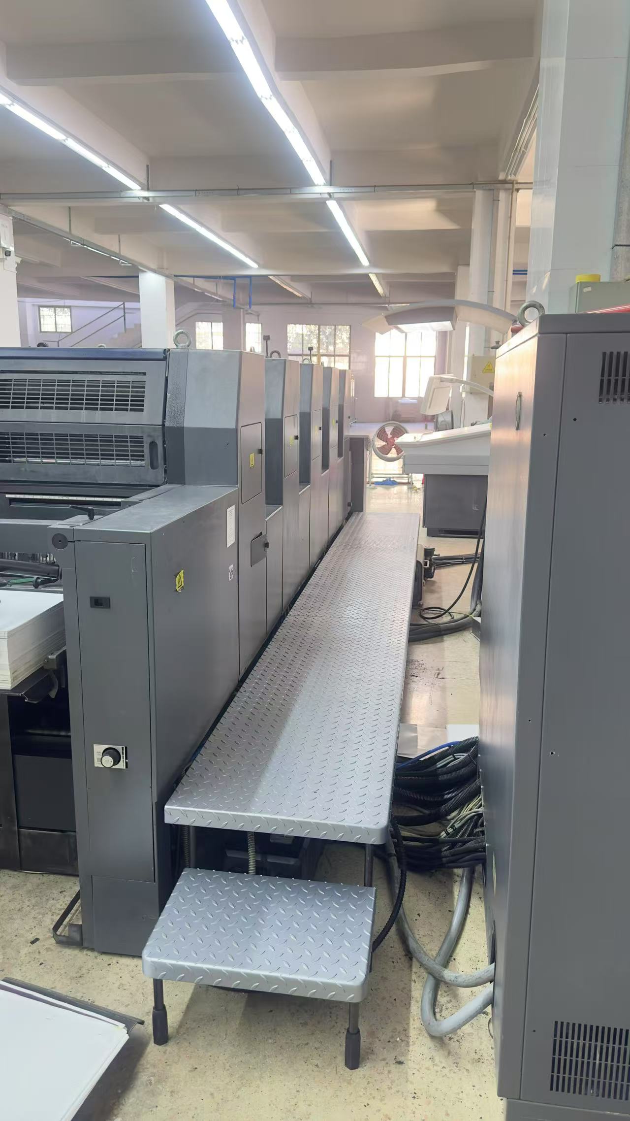 Heidelberg SM52-5 printing machine detailed view