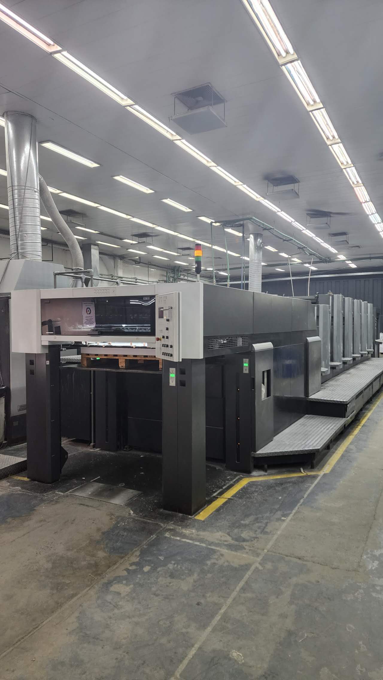 Heidelberg CD102-5 printing machine control panel