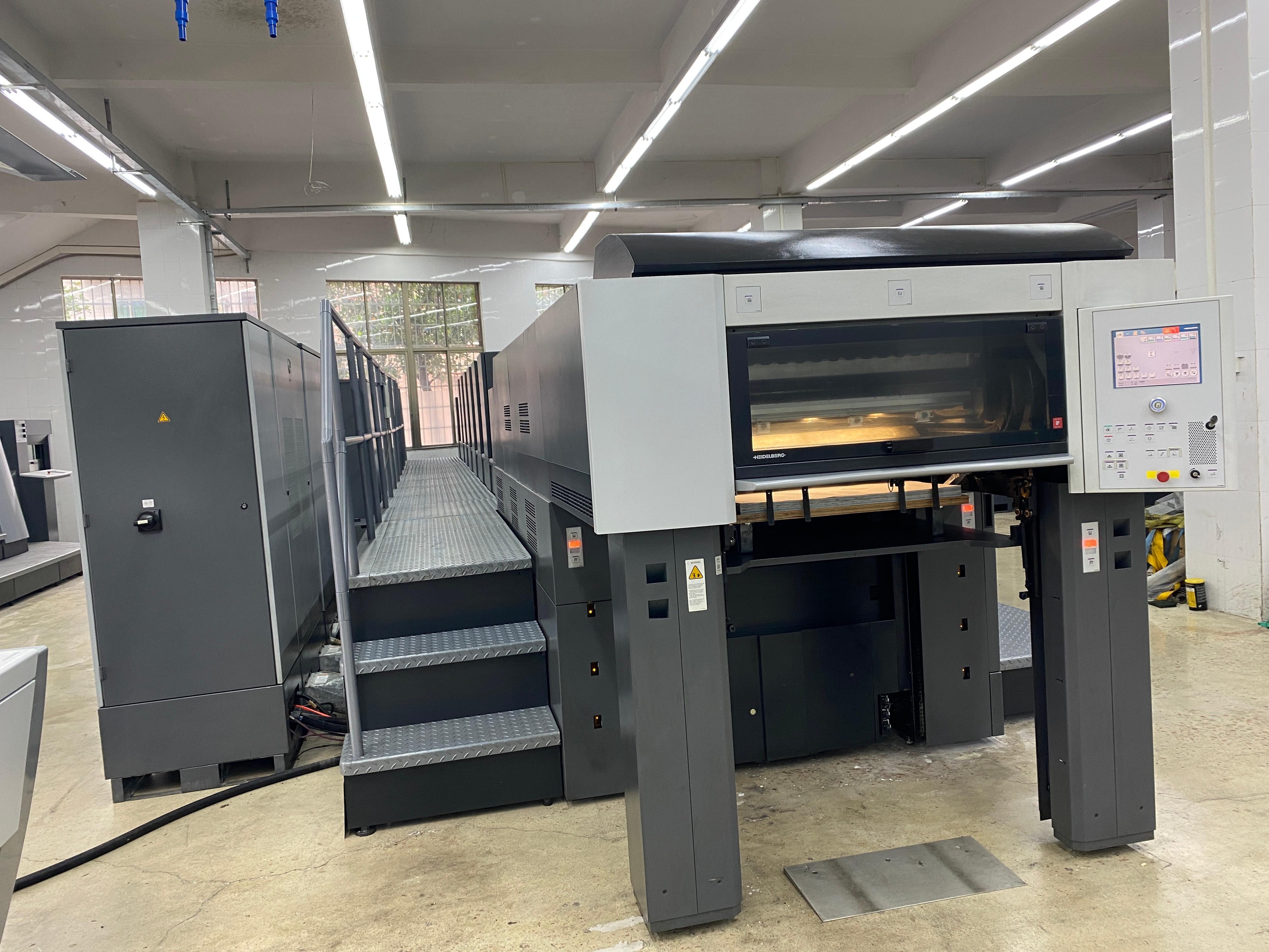 Heidelberg XL75-6 printing machine control panel